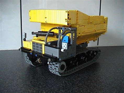 Lego Moc Tracked Dumper 25t By Lucky Ramses Rebrickable Build With Lego