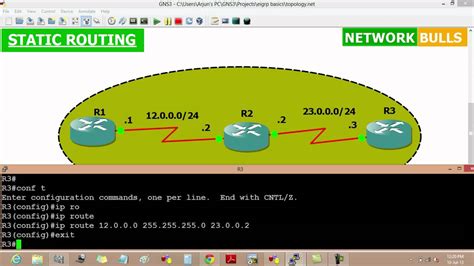 How To Configure Static Routing In A Cisco Network CCNA R S YouTube