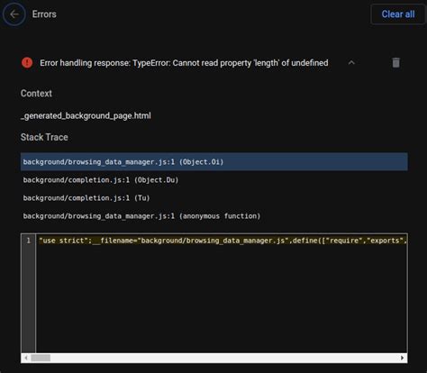 Error On Vimium C Startup And On Vomnibar Activate Issue Gdh Vimium C GitHub