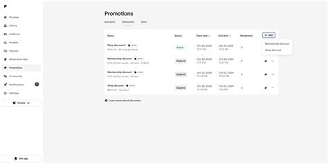Managing Discounts Help Centre