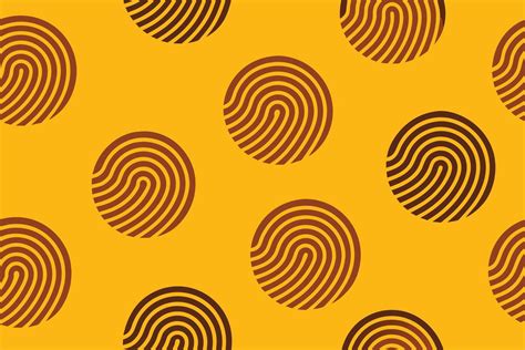 Seamless Fingerprint Image Pattern 41449492 Vector Art At Vecteezy