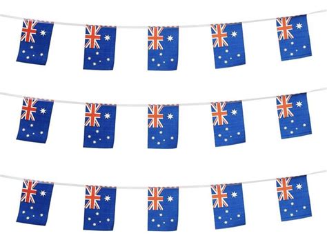 Australia Flags Australian Small String Mini Flag Pennant Banner Decorations Mini Flags Flag