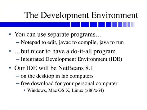 The Program Class The Main Method Variables Output And Input Ppt