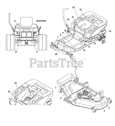 Craftsman DGT6000 Parts Diagram Detailed Guide for Easy Repair and Maintenance