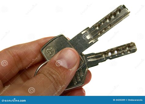 security keys stock image image of comfortable gesture 4420289