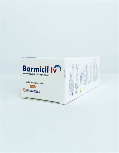 Barmicil Iv Farmex Int Farmaceutica Con Mas De 20 Años En El Mercado