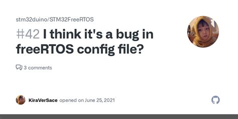I Think Its A Bug In Freertos Config File · Issue 42 · Stm32duino