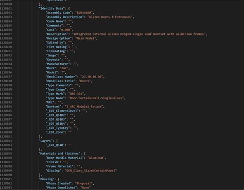 Javascript Why Dont Exist The Revit Category Attribute In Json