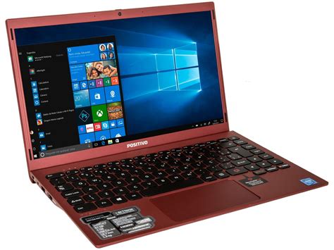 Notebook Positivo Motion Red Q C Intel Atom