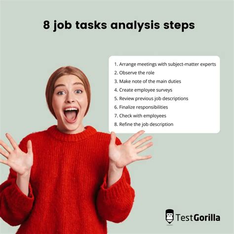 8 Steps For Conducting A Job Tasks Analysis Tg