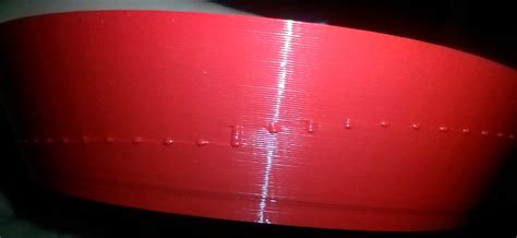 Printing Defect At Start Of Layers R3dprinting