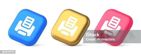 종이 문서 인쇄 버튼 잉크 인쇄물 기술 3d 아이소 메트릭 아이콘 용 프린터 기계 장치 3차원 형태에 대한 스톡 벡터 아트 및 기타 이미지 3차원 형태 공란 그래픽