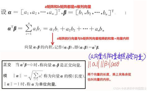矩阵（线性代数）矩阵的模运算公式 Csdn博客