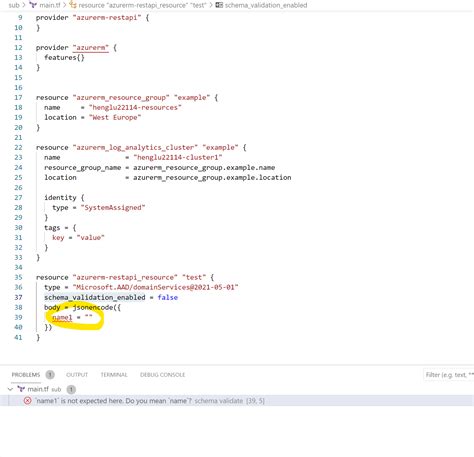 Should Not Show Error Message When `schemavalidationenabled False