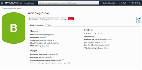 Ingest Oci Service Logs To Rapid7 Insightidr