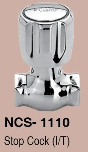 NCashyap Brass Stop Cock Female End For Bathroom Fitting Model Name Number NCS At