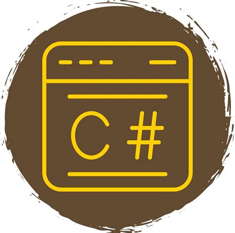C Sharp Vector Icon Design 15813163 Vector Art At Vecteezy