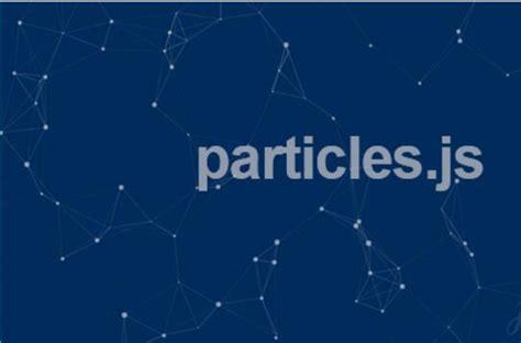 JS库particles js创建超炫背景粒子插件 附源码下载 web开发 亿速云