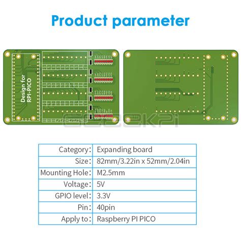 raspberry pi pico pico w gpio screw terminal hat pico expansion board