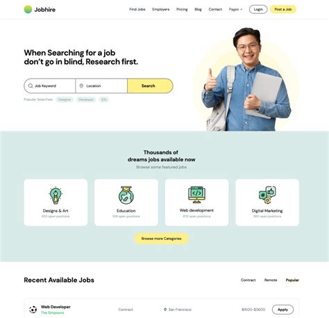 react js website templates and landing pages — web3templates