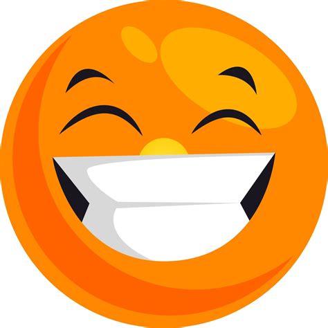 Happy Smiling Emoji Illustration Vector On White Background 12269139 Vector Art At Vecteezy