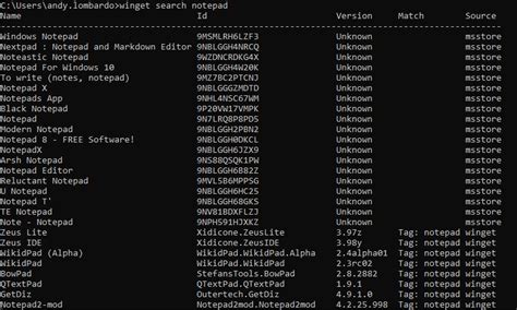 Winget With The Program By Andy Lombardo Edtech Irl