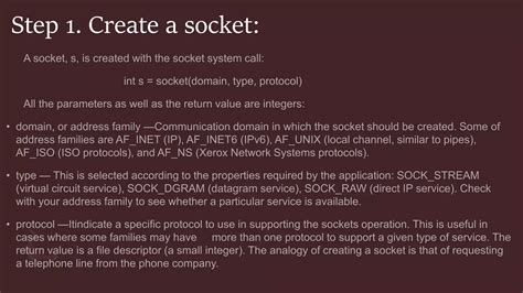 Socket Programming Intropptx