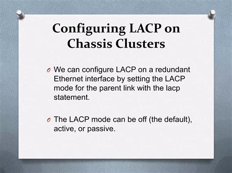 link aggregation control protocol pptx