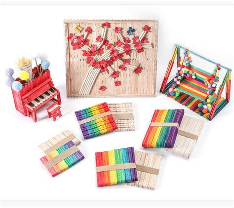 여러 가지 빛깔의 천연 아이스 캔디 스틱 의 고품질 여러 가지 빛깔의 천연 아이스 캔디 스틱