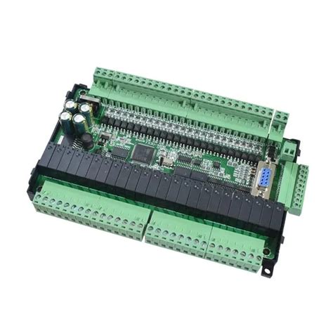 Fx3u 48mt Fx3u 48mr Plc Industrial Control Board 6ad 2da 24 Input 24 Output With Rtc Rs485 Can