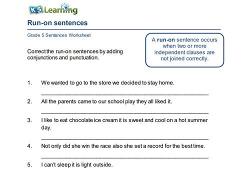 Sentence And Non Sentence Activity Sheets