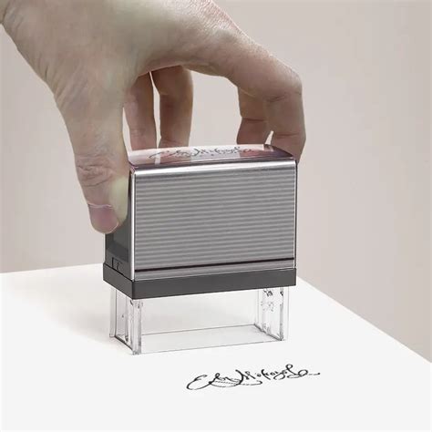Personalised Signature Stamps Tradeprint