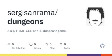GitHub Sergisanrama Dungeons A Silly HTML CSS And JS Dungeons Game