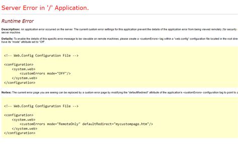 Server Error Troubleshooting RecruitFront