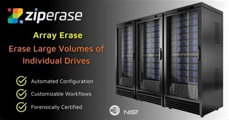 Ziperase On Linkedin Streamline Your Data Erasure With Array Erase High Volume Drive Erasure…