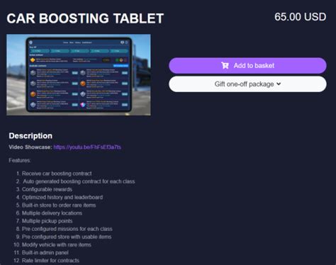 Menan AK Car Boosting Tablet ESX LauncherLeaks