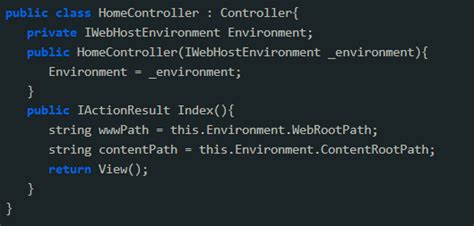 c asp core 中 iwebhostenvironment 接口的作用是什么？ yinghualeihenmei 博客园
