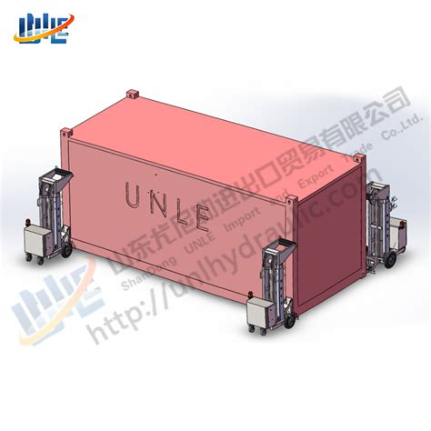 Container Lifting System 20 Ft Prefab Container House Hydraulic Jack