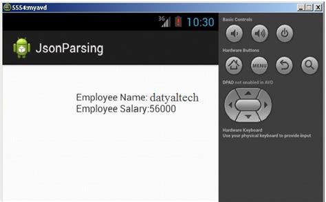 Android Json Parser Tutorial Datyal Android Code