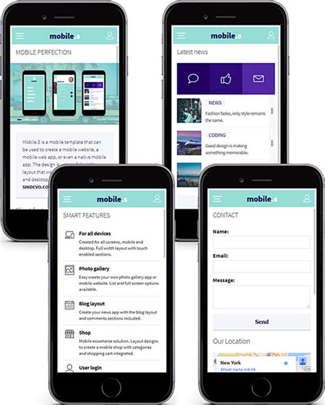 漂亮的framework7手机app网站ui模板 mobile s