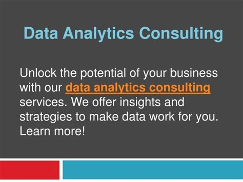 Ppt Data Analytics Consulting Powerpoint Presentation Free Download Id 13520850