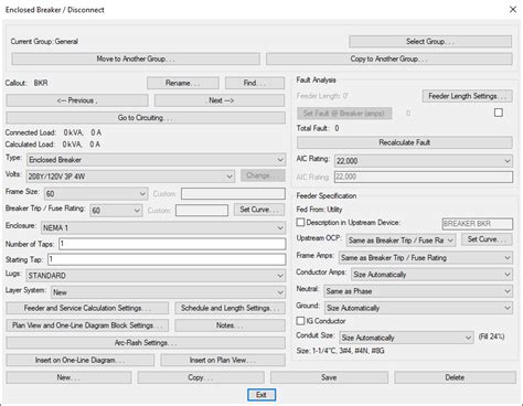 Enclosed Breakers Disconnects Design Master Software Docs