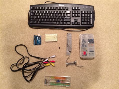 arduino tvout keyboard 10 steps instructables