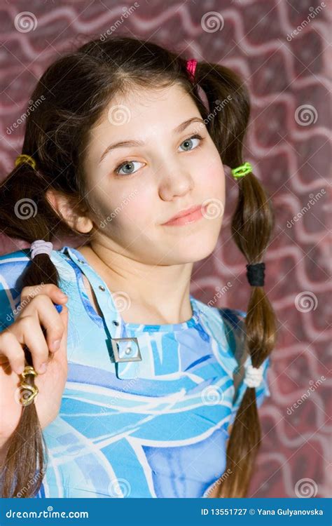 Lovely Teen Girl Stock Image Image Of Design Closeup 13551727