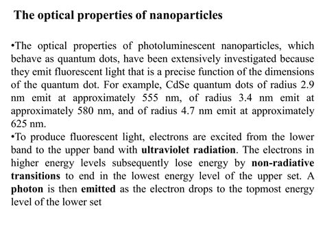 Optical Properties Of Nanomaterials Pdf