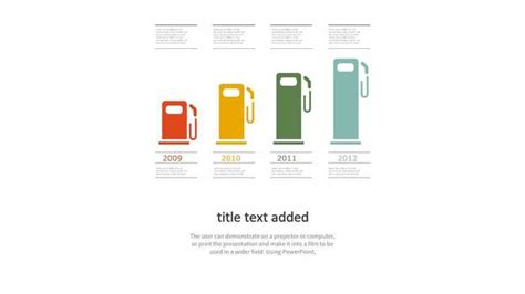 Graphic Of Gas Pumps With Different Colors And Sizes PowerPoint Template Free Download Pikbest