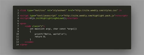Colorer Syntaxe Langage De Programmation Sur Weebly Samuel Forestier
