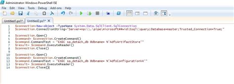 Adfs Wid To Sql Migration Migration Adfs