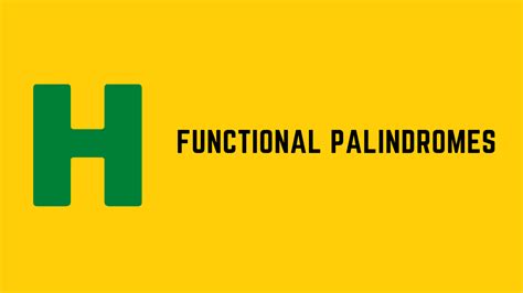 Hackerrank Functional Palindromes Problem Solution Programmingoneonone