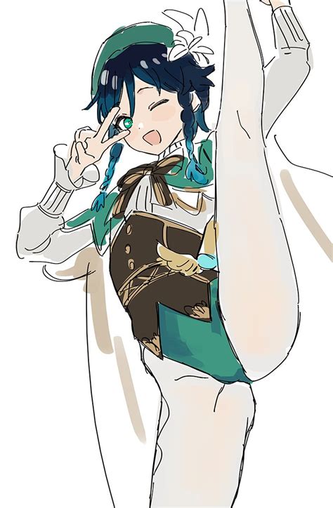 Venti Genshin Impact Drawn By Hwan Mob Hwan Danbooru